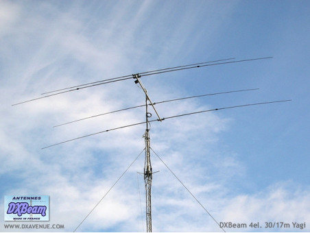 4 el. 30/17m Yagi
