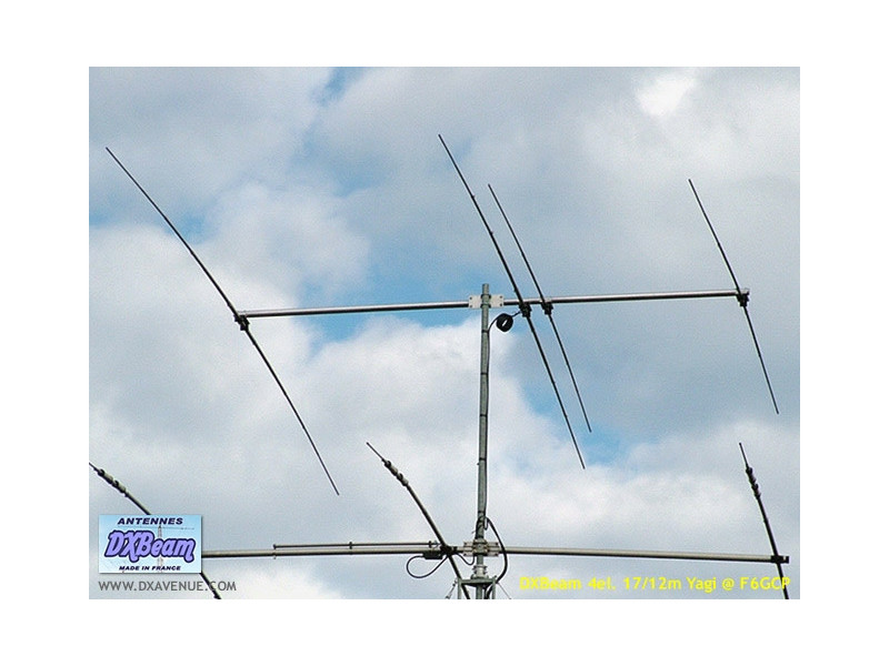 4 el. 17/12m Yagi