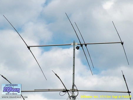 4 el. 17/12m Yagi
