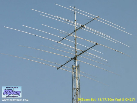 8 el. 30/17/12m Yagi