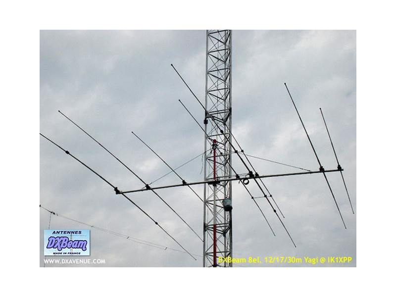 8 el. 30/17/12m Yagi