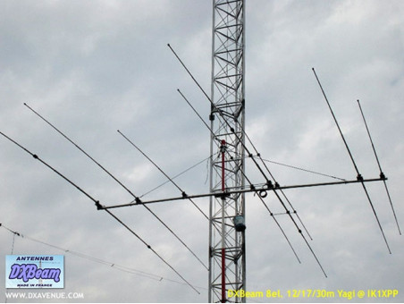 8 el. 30/17/12m Yagi
