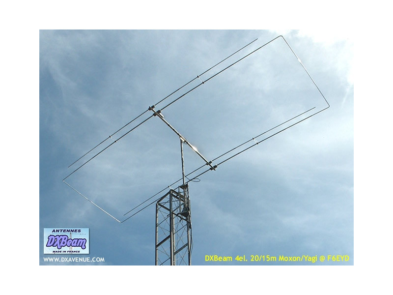 4 él. 20/15m Moxon/Yagi