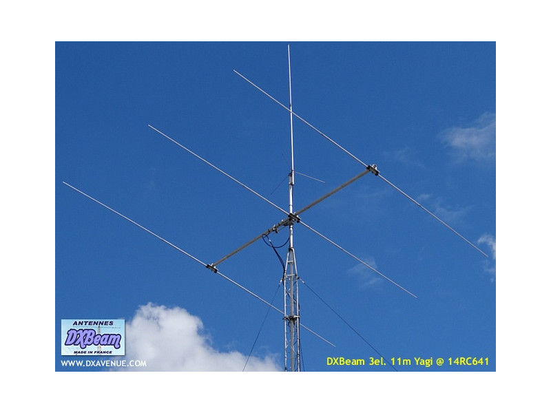 3 el. 11m Yagi