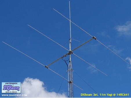 3 el. 11m Yagi