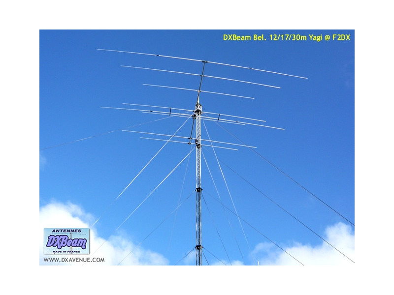 8 el. 30/17/12m Yagi