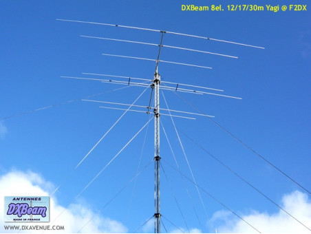 8 el. 30/17/12m Yagi