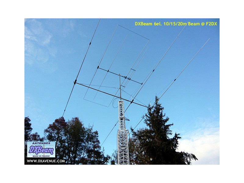 6 el. 20/15/10m Moxon/Yagi