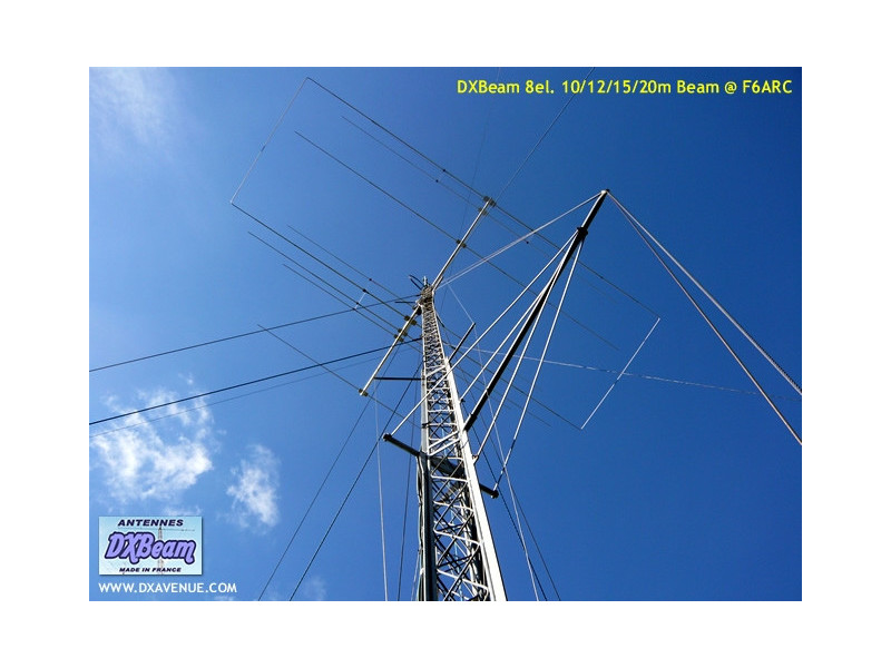 8 el. 20/15/12/10m Moxon/Yagi