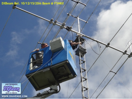 8 el. 20/15/12/10m Moxon/Yagi