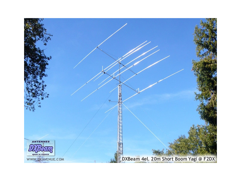 4 el. 20m Yagi short boom