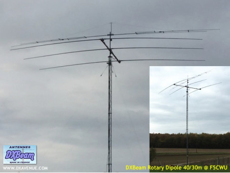 40/30m rotary dipole