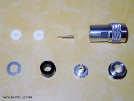 N-Male Connector for 7mm coax﻿ial