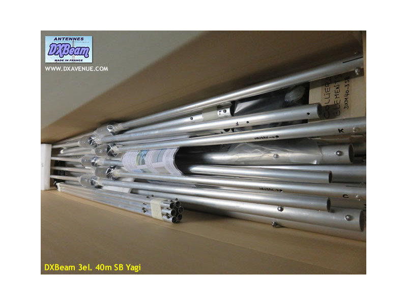 3 el. 40m Yagi short boom