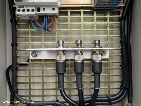 N Female-Female Panel mount coupler