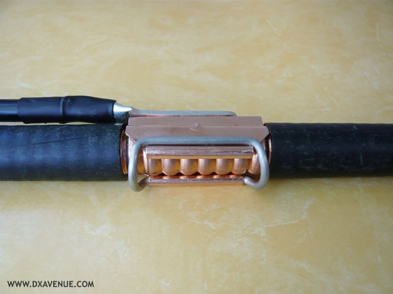 1/2" coax grounding cable