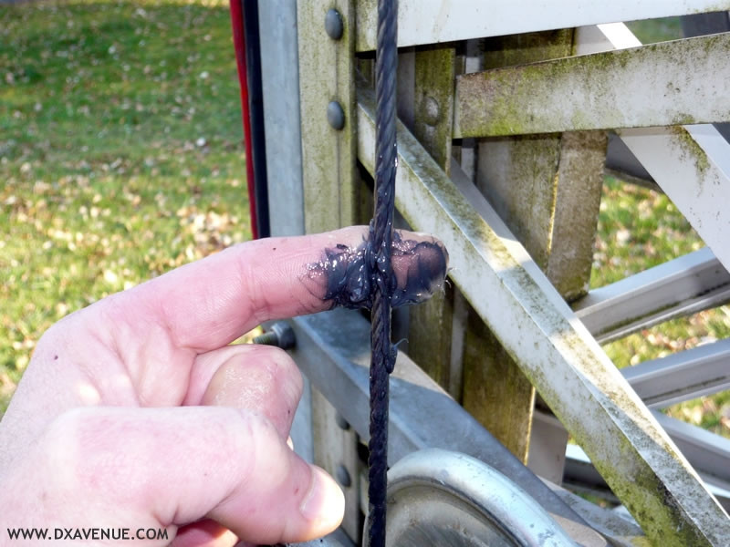 Mast and cable grease