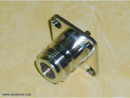 N-Female Chassis mount socket