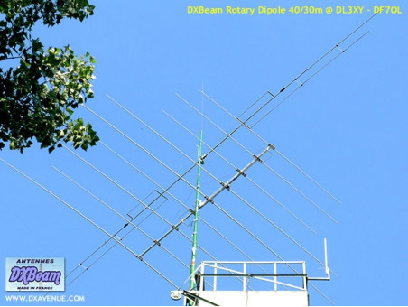 40/30m rotary dipole
